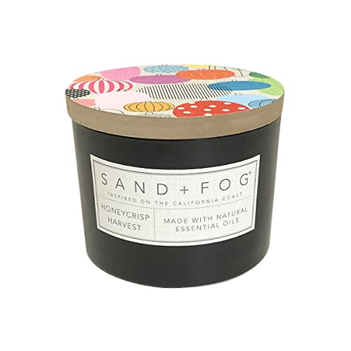 Sand + Fog Scented Candle - Honeycrisp Harvest – Additional Scents and Sizes – 100% Cotton Lead-Free Wick - Luxury Air Freshening Jar Candles - Perfect Home Decor – 12oz