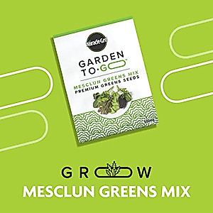 Miracle-Gro Garden to Go Mesclun Greens Mix - All-in-One Garden Kit