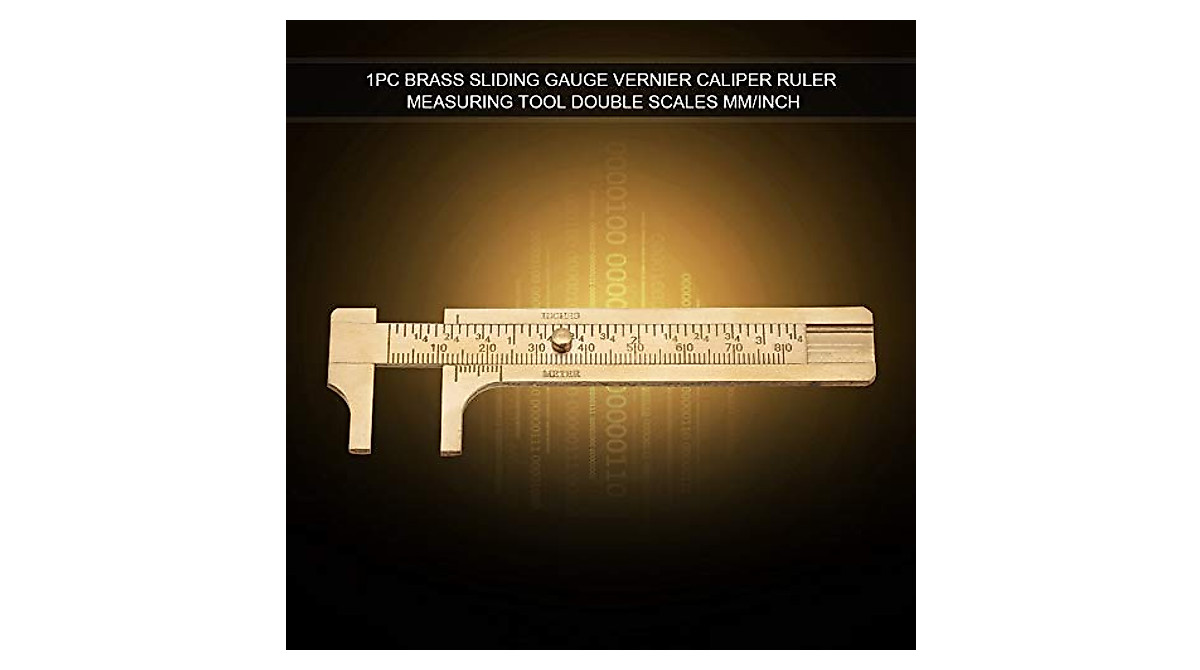 Vernier Caliper Tool - Precision Double Scale Measuring Instrument