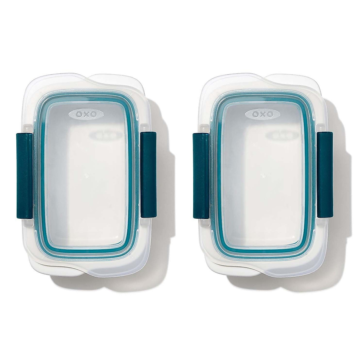 OXO Good Grips Prep & Go 2-Pack 0.6 Cup/0.14 L | Leakproof Food Storage | Ideal for spillproof snacking | BPA Free | Microwave Safe | Dishwasher Safe | Freezer Safe | Odor and Stain Resistant