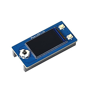 Coolwell Waveshare 1.14inch LCD Display Module for Raspberry Pi Pico, Embedded ST7789 Driver, 65K RGB Colors, 240×135 Pixels, Using SPI Bus