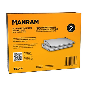 Planer Folding Table for DEWALT DW735 Planer, Provides Additional 9 inch Support on Each Side of the DW735 Planer