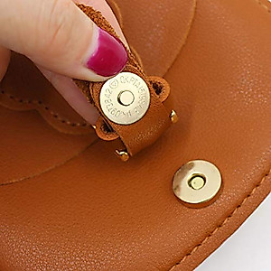 ANKOMINA Little Girls Purse Cute Leather Crossbody Bag Mini Shoulder Bag for Kids,Toddler