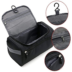 Hanging Travel Toiletry Bag Overnight Wash Gym Shaving Bag for Men and Women Ladies Wash Bag