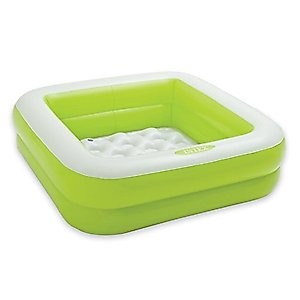 Intex Inflatable 15 Gallon Kids Baby Pool, Green, 34" x 34" x 10"