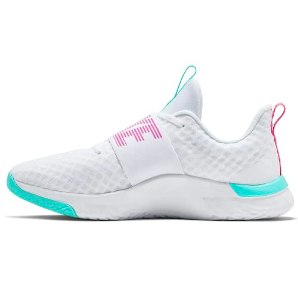 Nike Women's Renew in-Season Tr 9 Shoes, White/Pink Blast-aurora Green, 6