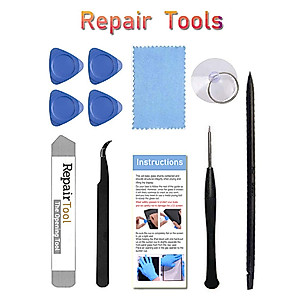 for iPad 7th/8th Generation Screen Replacement Digitizer 10.2"(A2197,A2198,A2200,A2270,A2428,A2429,A2430),for iPad 7/8 Screen Replacement Parts(NO LCD),+Home Button+Pre-Installed+Repair Tools(White)