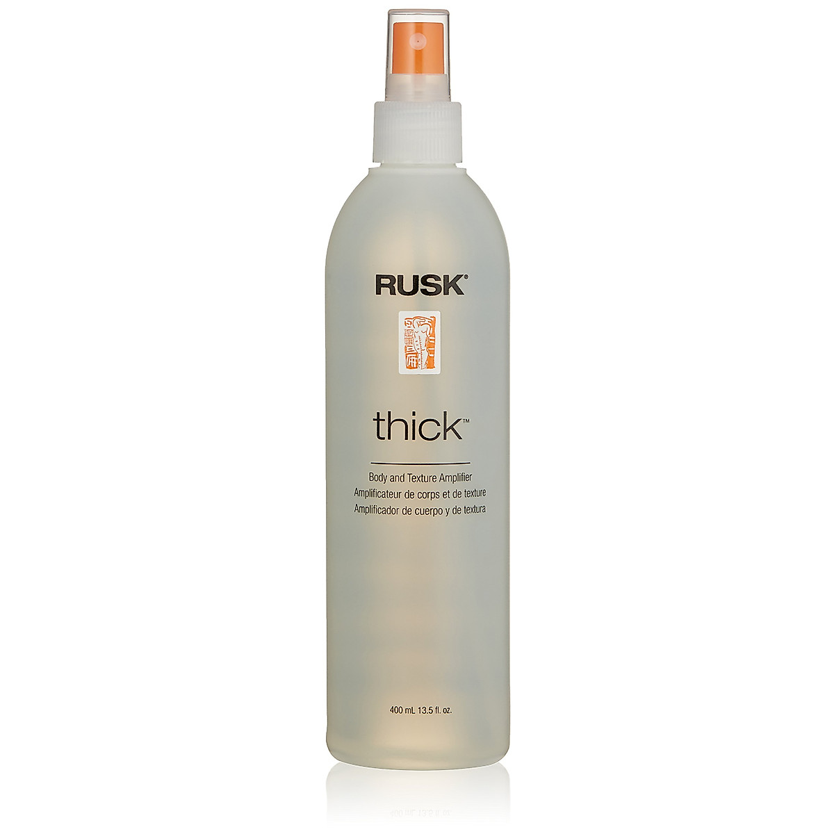 RUSK Designer Collection Thick Body and Texture Amplifier, 13.5 Oz, Gives Incredible Body, Creates Texture and Volume, Anyone with Fine, Limp, Lazy Hair