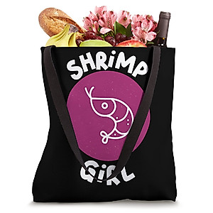 Shrimp Girl Seafood Shrimp Tote Bag
