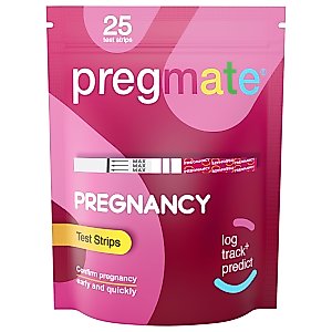 Pregmate 25 Pregnancy Test Strips (25 Count)