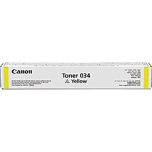 Canon Genuine Toner Cartridge 034 Yellow (9451B001), 1-Pack, for Canon Color imageCLASS MF810Cdn, MF820Cdn Laser Printer