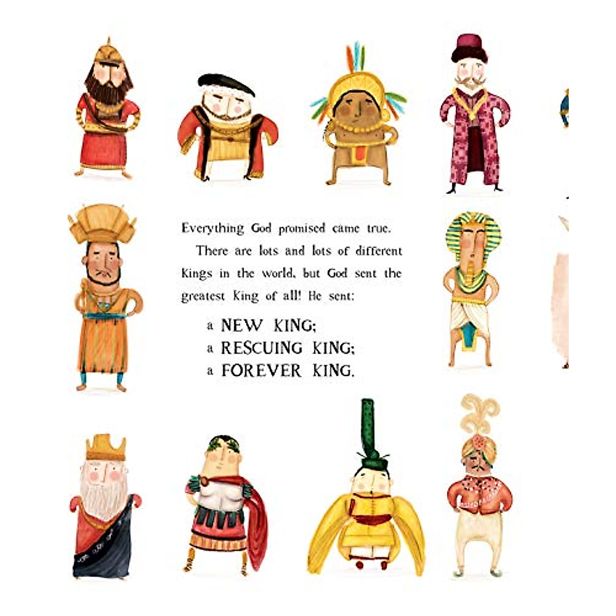 The Christmas Promise: A True Story from the Bible about God's Forever King (Illustrated Christian Christmas gift for kids ages 3-6 telling the nativity story)