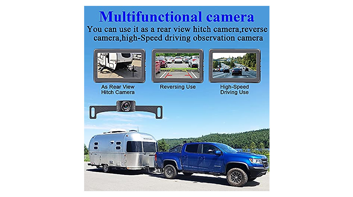 AMTIFO HD 1080P Backup Camera System for Vehicles - Easy DIY Install