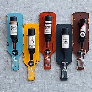 Wine Rack Solid Wood Wine Rack Vintage Wine Rack Creative Shelf Wall-Mounted Wine Rack Goblet Holder Wine Rack Glassware Rack