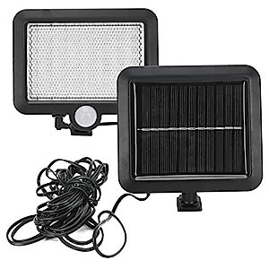 xiji Garden Lamp, Convenient Motion Sensor Light, Smart Energy Saving Luminous for Home Garden Walls Paths Courtyards Garages