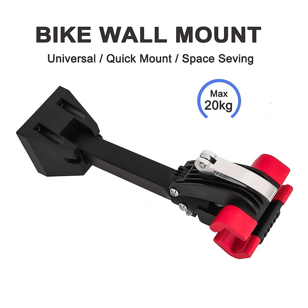 teraysun Bike Repair Stand Wall Mount Foldable Heavy Duty Bike Repair Workstand，Rugged and Stable Bike Repair Rack