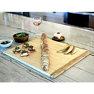 Pureboo Premium Bamboo Pull-out Cutting Board - 8 Different Sizes to Fit Most Standard Slots