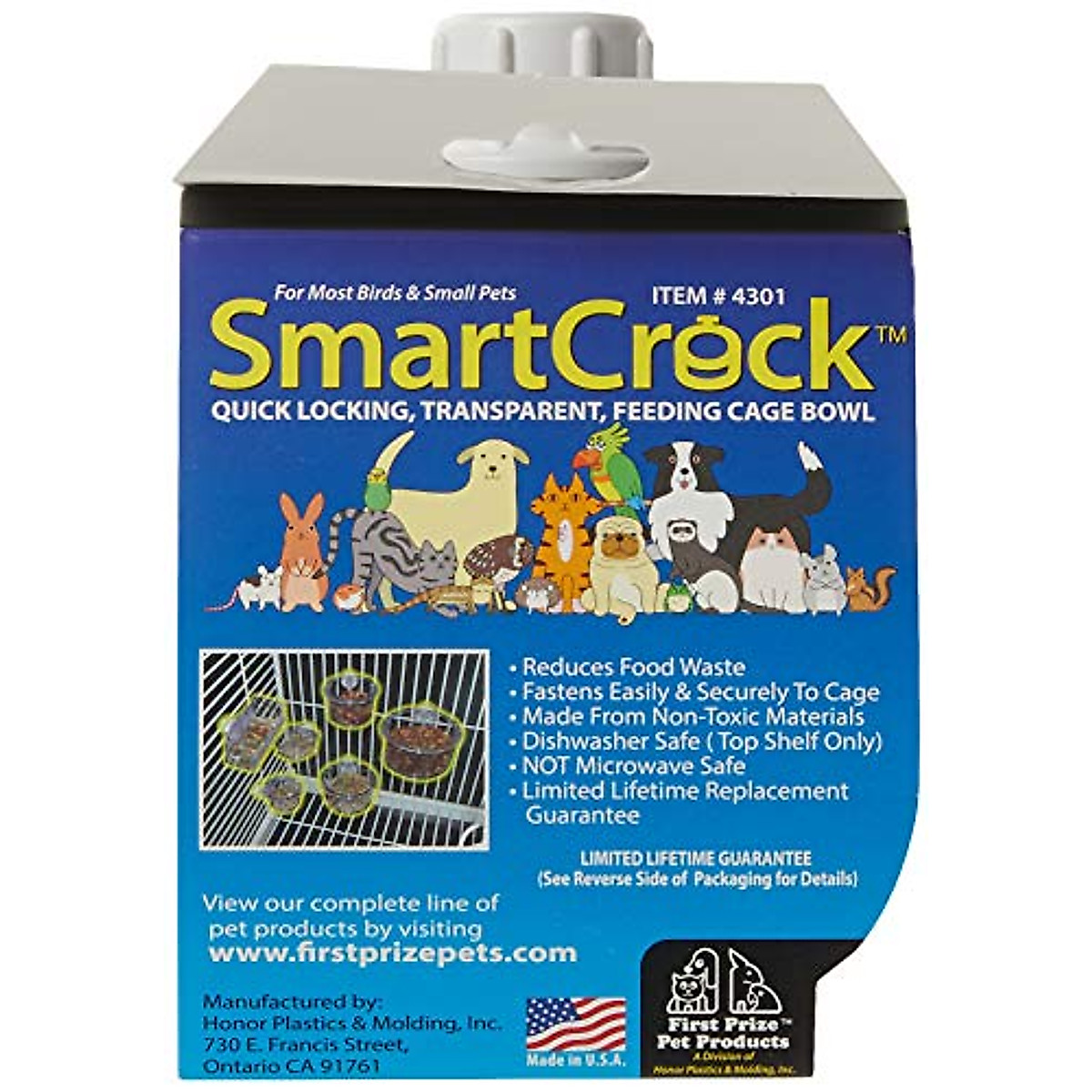 SmartCrock Mini 4" Dia., 5 oz.(148mL) Clear