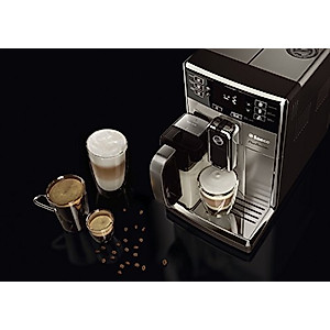 Saeco PicoBaristo Super Automatic Espresso Machine, 1.8 L, Stainless Steel, HD8927/47