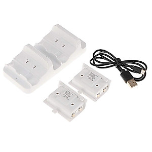 Anniston Kids Toys, USB Dual Controller Charger Dock Station Base with Battery Packs for Xbox One S Learning & Education for Children Toddlers Boys Girls