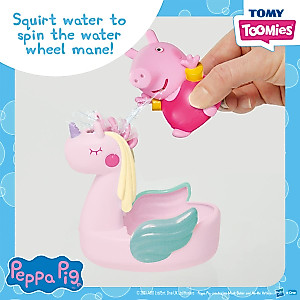 Toomies Peppa Pig Bath Toys - Baby Bath Toys Promote Dexterity and Motor Skills - Toddler Toys for Bath and Pool - Toddler Water Toys - Bath Squirties for Boys and Girls 18 Months and Up