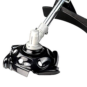 Weed Edging Head Weed Trimmer Lawn Mower Trimmer Brush Cutter Head Sharpener Power 9.5" Rounded Edge Wheels Mover Blade Lawnmower Accessories for Garden Grass Power Hand Drill