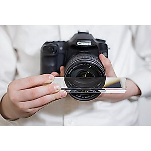 Photography Prism with Cleaning Pouch - Best Crystal Glass Triangular Prism for Photos and Teaching Light Spectrum - Portable 6 Inch Optical Rainbow Prism