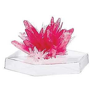 4M Crystal Growing Science Experimental Kit - 7 Crystal Science Experiments with Display Cases - Easy DIY STEM Toy Lab Experiment Specimens, Educational Gift for Kids, Teens, Boys & Girls