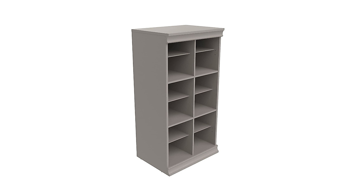 ClosetMaid Modular Storage Shelf Unit - 12 Divided Shelves