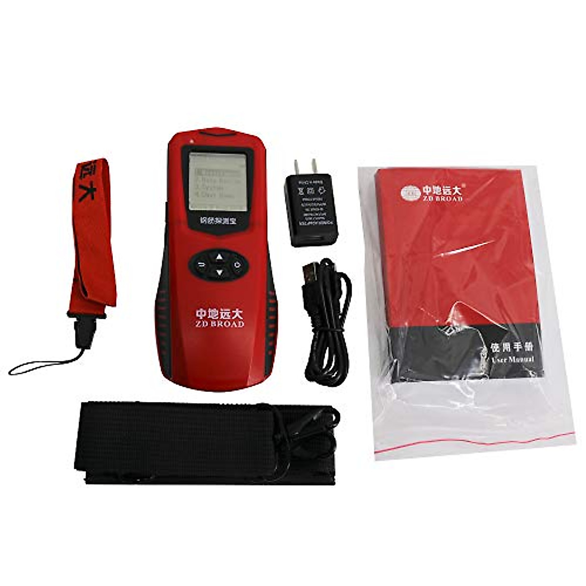 Graigar ZD322 Portable Integrated Steel Bar Scanner Concrete Protective Layer Tester Rebar Detector