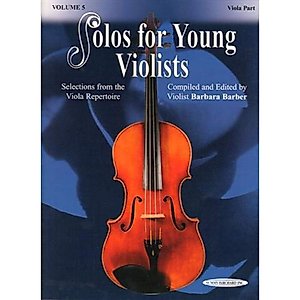Solos for Young Violists, Vol 5: Selections from the Viola Repertoire