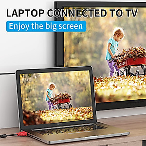 Abireiv VGA Cable 15Feet, VGA to VGA HD15 Monitor Cable for PC Laptop TV Projector