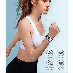 Nhoebwe Upgrade Design Alpine Loop Nylon Band Compatible with Apple Watch Band 49mm 45mm 44mm 42mm 41mm 40mm 38mm Men Women, Detachable Adjustable with Metal C-Hook Strap for iWatch Series