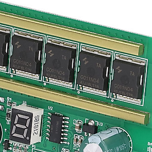 FOUF Welding Machine Circuit Board,Welding Machine Pen DIY Portable 12V Battery Storage Spot Welder Pen PCB Circuit Board Welding Current,DIY Portable Battery Storage Spot Welder(Bare metal full set)