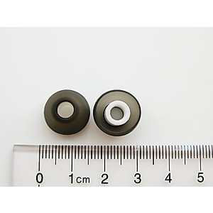 8 Large (L) Ergonomical Comfort Replacement Set Earbuds Eartips Compatible with Sennheiser IE Series, CX Series, CXC Series, CXL Series, OCX Series, and MM Series In Ear Earphone Headsets