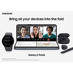 SAMSUNG Galaxy Z Fold 4 Cell Phone, Factory Unlocked Android Smartphone, 512GB, Flex Mode, Hands Free Video, Multi Window View, Foldable Display, S Pen Compatible, US Version, Gray Green