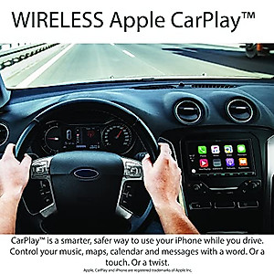 KENWOOD eXcelon DMX907S 6.95" Digital Multimedia Bluetooth Car Stereo with USB, AM/FM HD Radio, Double DIN, Wireless Apple CarPlay and Android Auto, SiriusXM