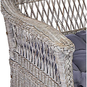 Safavieh Home Collection Aria Antique Grey Rocking Chair