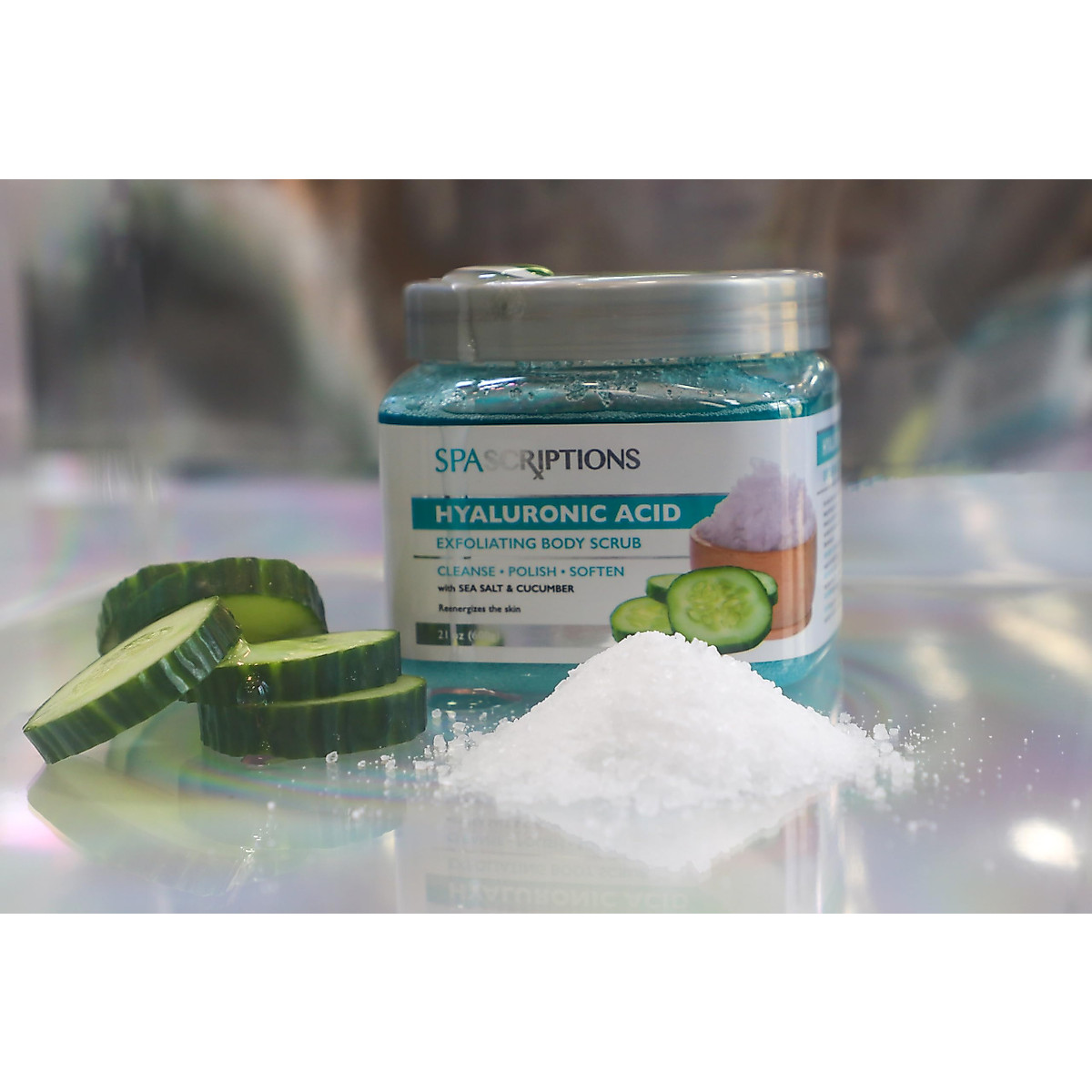Spascriptions Body Scrubs 21 Oz (21 oz, Hyaluronic Acid)