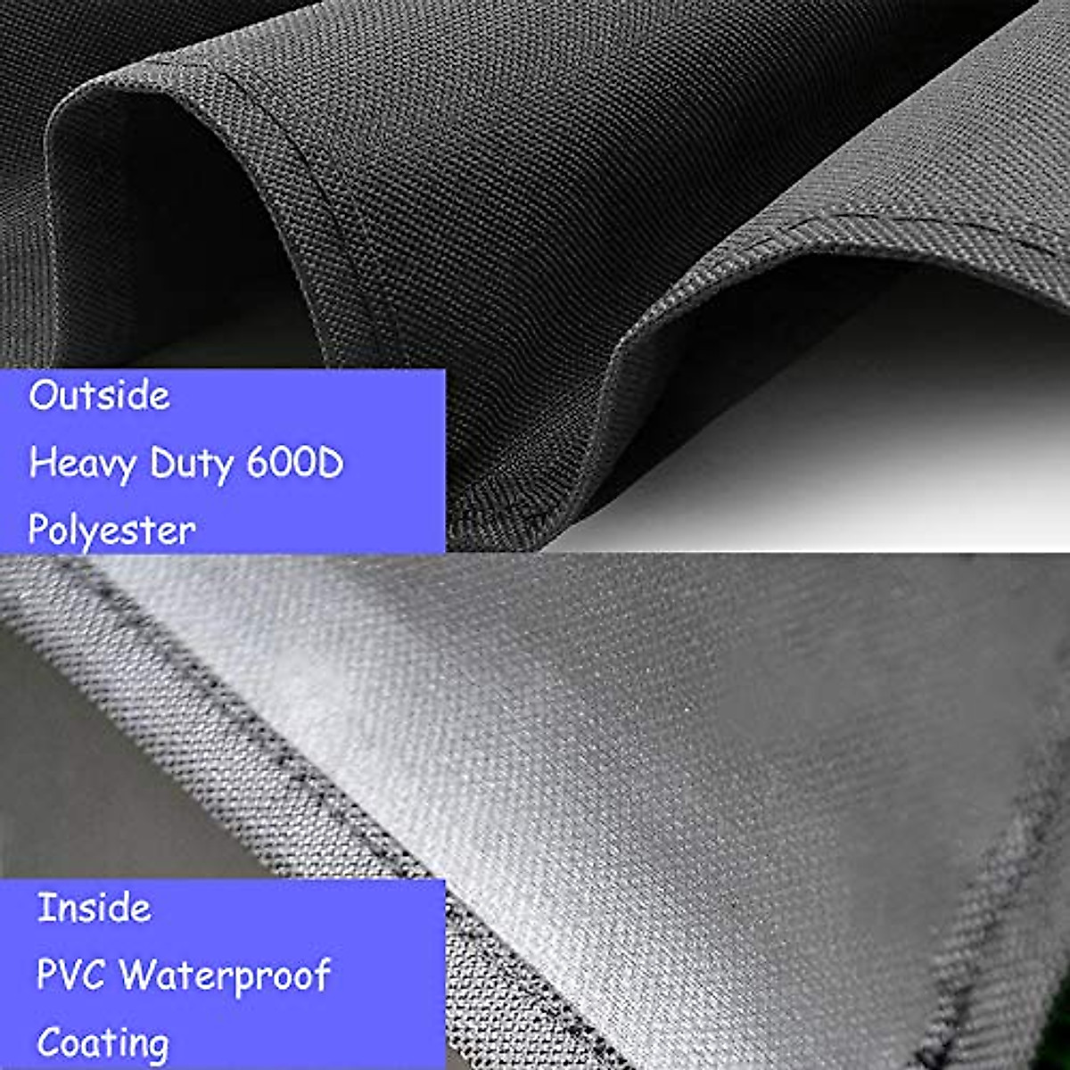 ProHome Direct Patio Heater Cover for Home Outdoor Stand Up Round Dome Heater, Weather Resistant Material, 33" D x 84" H