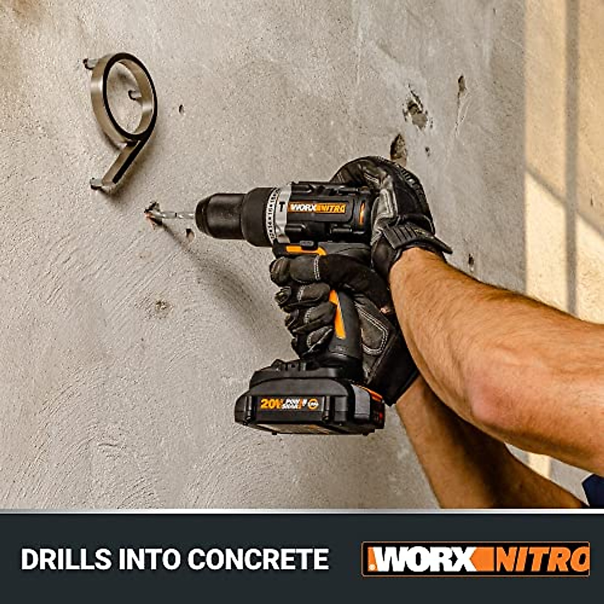 Worx WX352L.9 20V Power Share 1/2" Cordless Hammer Drill (Tool Only)