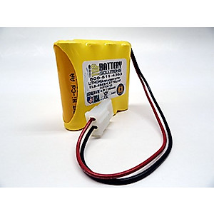 5PC Lithonia 277ELNF ELB-4865N ELB4865N Replacement Battery