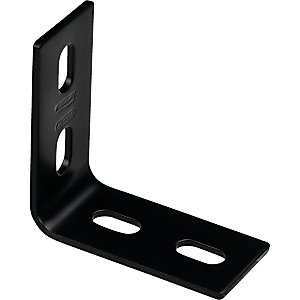 National Hardware N351-463 1151BC Corner Brace in Black finish