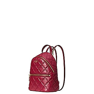 kate spade backpack for women Natalia convertible backpack handbag size mini (BlackBerry preserve)