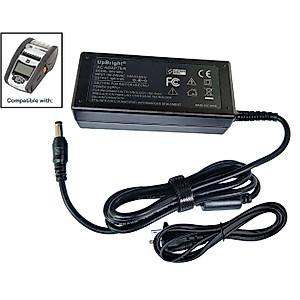 UpBright 12V 4A 48W AC/DC Adapter Compatible with Zebra Acc QLN-EC QLn220 QLn320 QLn420 QLn-EC4 ZQ500 ZQ510 ZQ520 ZQ51-AUE0000 FSP048-DBCA2 AT18486-2 AT18486 FSP025-DYAA3 P1031365-024 Mobile Printer