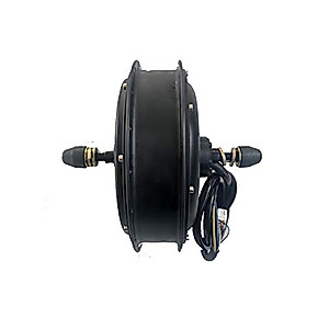 Programmable, 700C 5000W Rear Wheel Electric Bike Conversion Kit, 72V 100A Sine Wave Programmable Controller, TFT Display System, Disc Brake,5000W Brushless gearless Motor, (700C Rear)