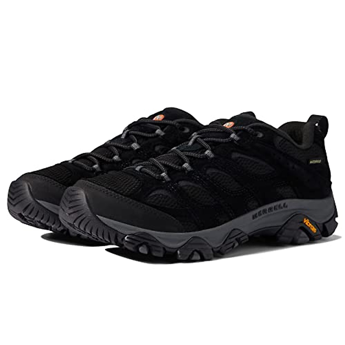 Merrell Moab 3 Waterproof Hiking Shoe, Black Night, 11.5