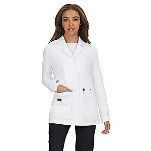 KOI Betsey Johnson B402 Women's Canna Lab Coat White M