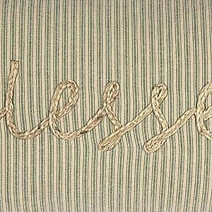 VHC Brands Prairie Winds Bedding Accessory, 14x22, Blessed