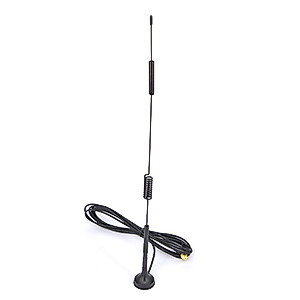 YOTENKO 10 dBi 433Mhz Antenna Half-Wave Dipole SMA Male Antenna Cable-3M with Magnetic Stand Base for Ham Radio Signal Booster Wireless Repeater Walkie Talkie